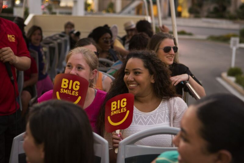 Las Vegas: Hop-on Hop-off Sightseeing Tour by Open-Top Bus - FAQ