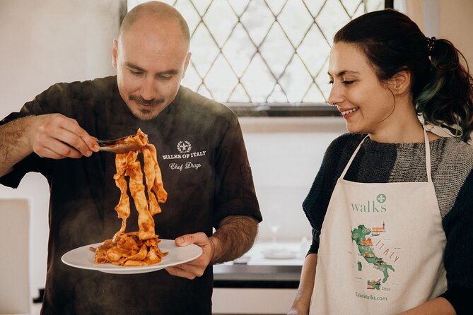 Rome Pasta-Making Class: Cook, Dine & Drink Wine With Local Chef - Key Points