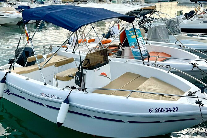 Alquiler de barco sin titulacion en Malaga - Key Points