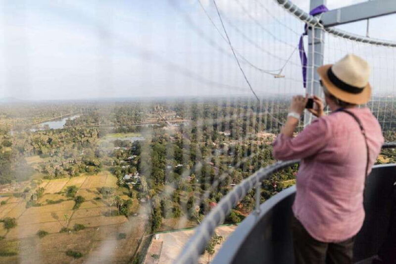 Angkor Balloon Sunrise or Sunset ride and Pick up/Drop off - Key Points