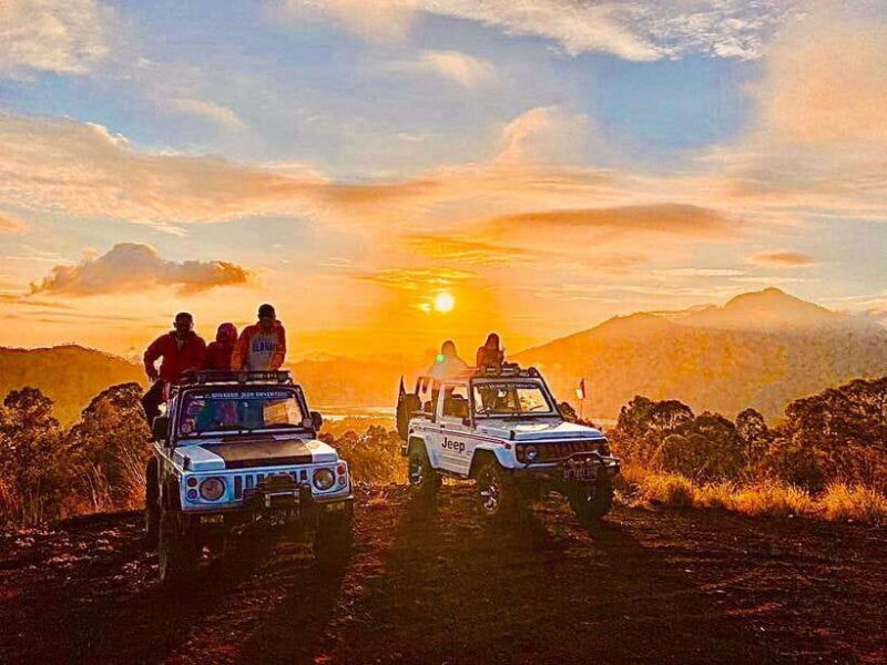 Bali: Mount Batur Sunrise Jeep Tour with Hot Springs