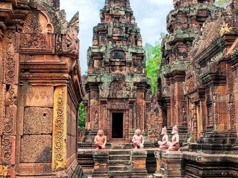 Bantreay Srei , Kbal Spean and Landmine Museum with Tuk Tuk - Key Points