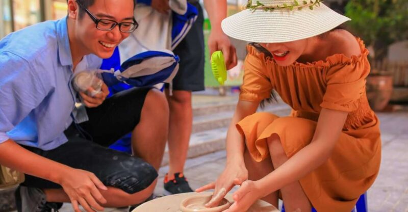 Bat Trang Pottery ancient village by Motorbike - Key Points