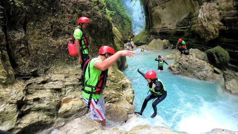 Cebu Moalboal Adventure Combo: Snorkel & Canyoneering +Lunch - Key Points