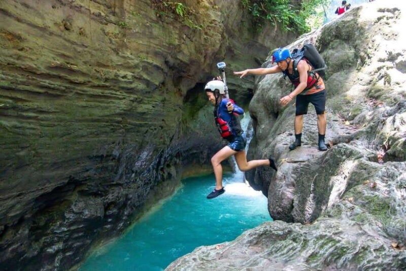 Cebu: Oslob Whale Shark and Canyoneering Group Tour - Key Points