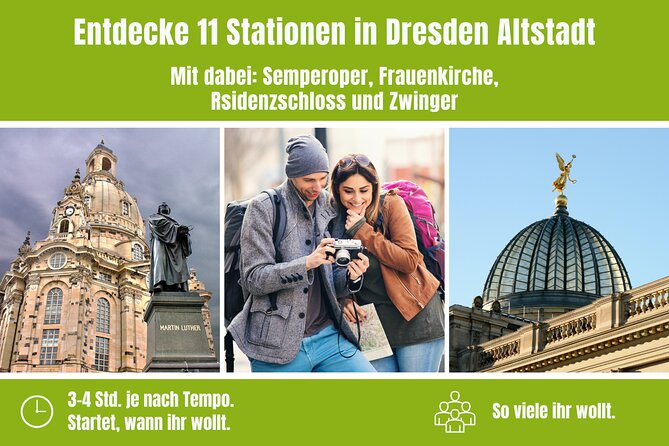City game scavenger hunt Dresden old town - independent city tour - A Closer Look at the Dresden Old Town Scavenger Hunt