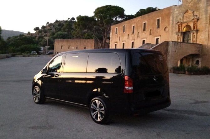 Crete Private Transfer to&from Heraklion Airport Port all Crete - Experience the Ease of Crete Private Transfer: Heraklion Airport & Port to Key Destinations