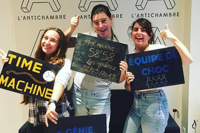 Escape game Time machine - Key Points