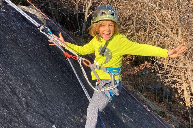 Family rock climbing near Locarno - Key Points