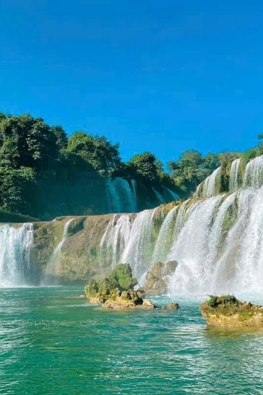 From Hanoi: Ban Gioc Waterfall 2 Days 1 Night Small Group - Key Points