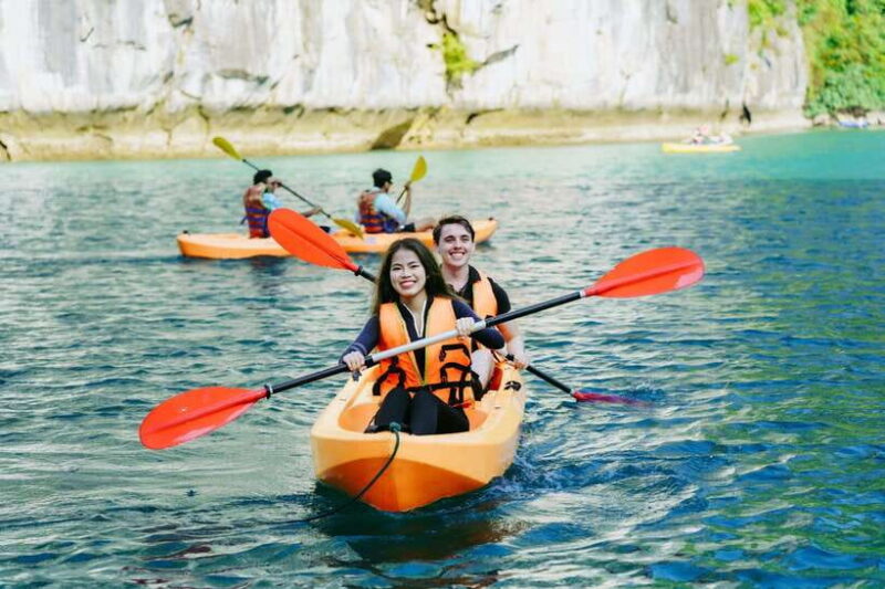From Hanoi: Ha Long Bay Luxury Day Cruise by Catamaran - Key Points