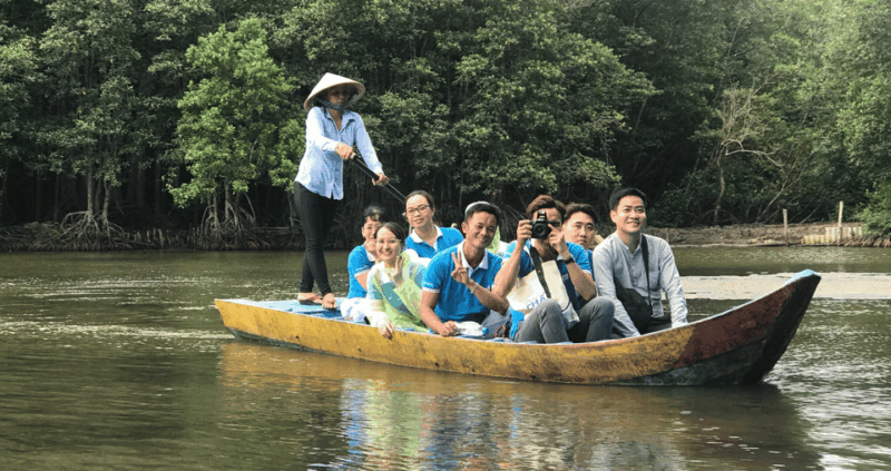 From Ho Chi Minh City: Can Gio Monkey Island - The Crocodile Conservation Area and Crocodile Fishing