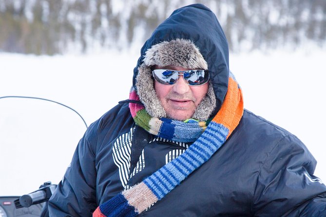 From Kakslauttanen: Ice Fishing Safari to Lake Inari, inc. lunch - Key Points