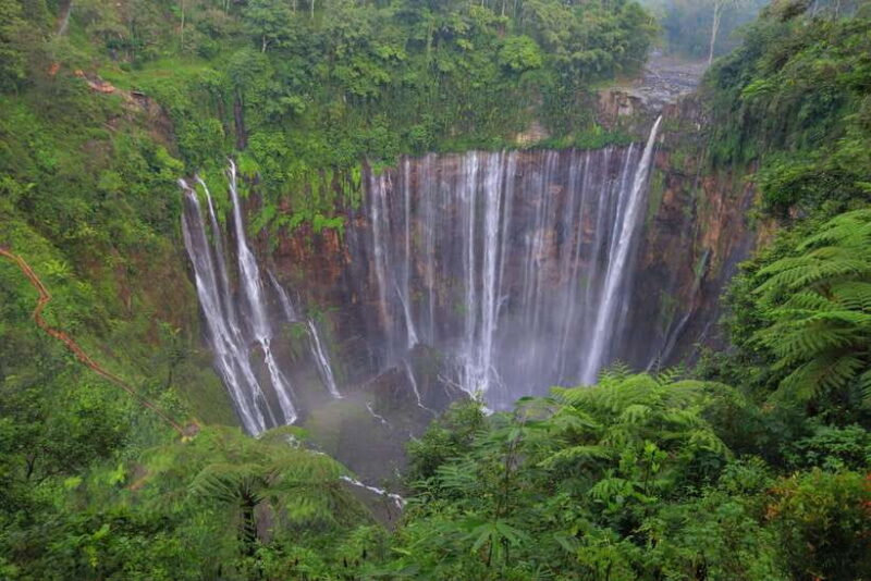 From Malang : Tumpak Sewu Waterfall 1Day English Guide Tour - Key Points