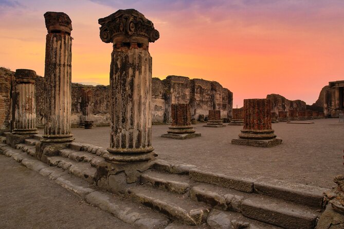 From Rome: Pompeii and Sorrento  Sun, Stones and Flavours - Key Points