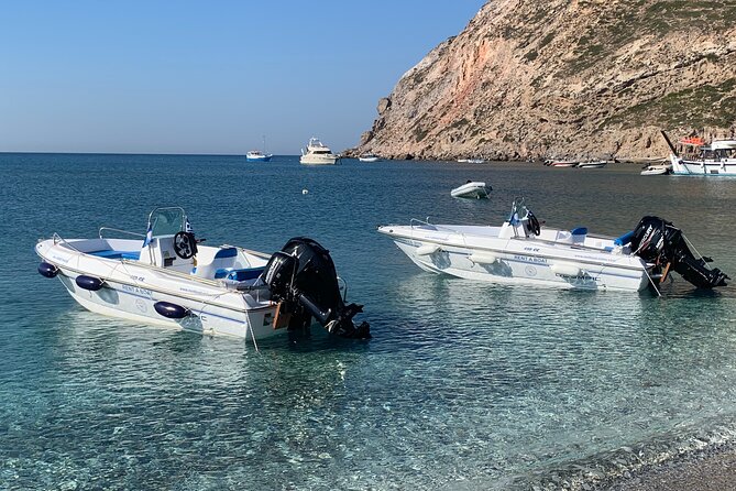Milos: Rent a boat without License - Exploring Milos by Boat Without a License: A Practical Guide