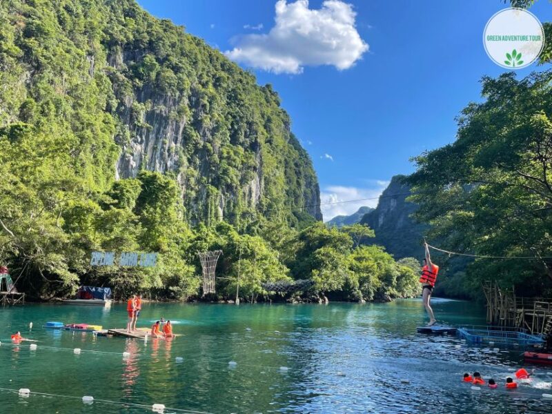 National Park- Paradise Cave & Dark Cave or Duck Farm - Key Points