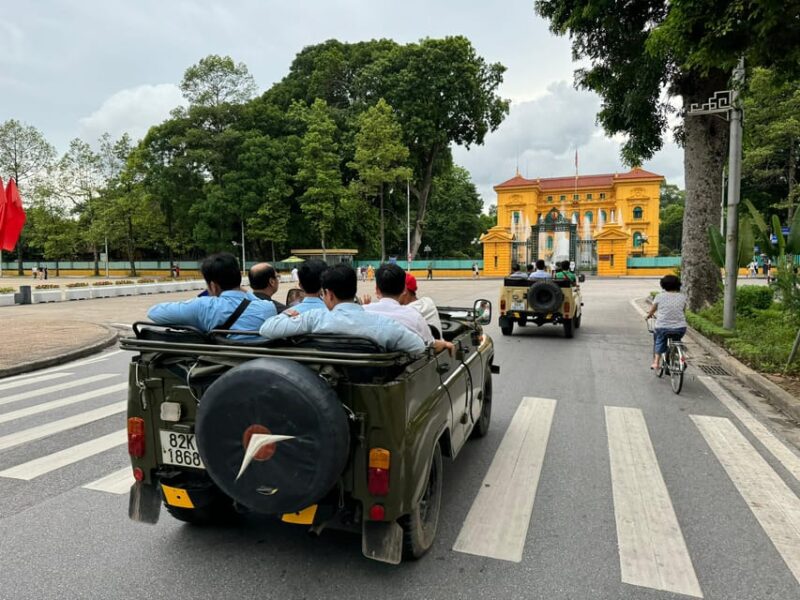 Open air Jeep City Tour 4 Hours Backstreet, Hidden Gems - Key Points