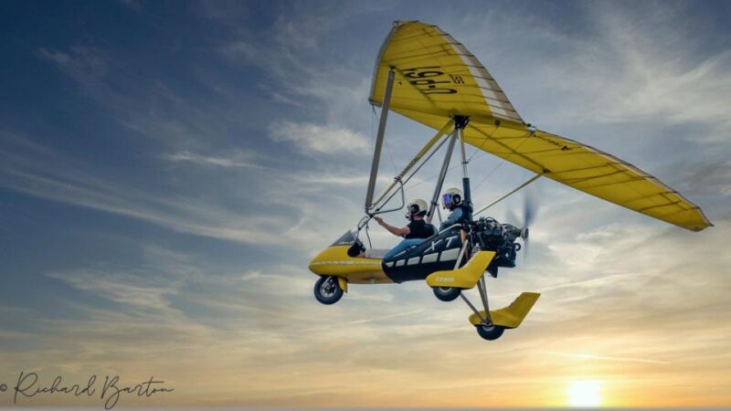 Pattaya Microlight Flying + Pickup Service by TSA Thailand - Key Points