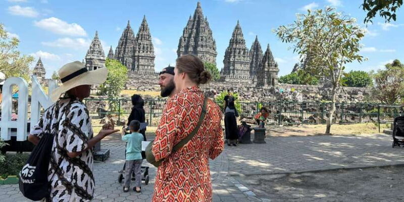Prambanan Tour & Borobudur Climb With Tickets - Key Points