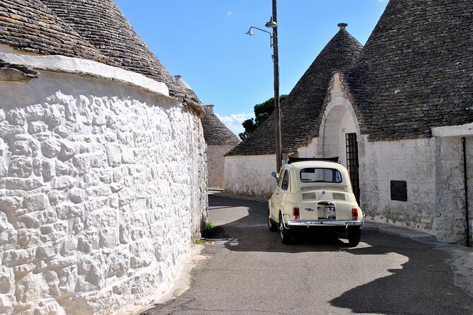 Private and Guided Tour with Vintage Fiat in Ostuni and Cisternino - The Charm of the Vintage Fiat