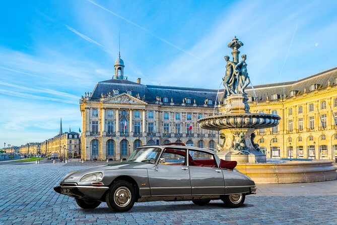 Private city tour of Bordeaux with wine tasting at a chateau - 3H - Key Points