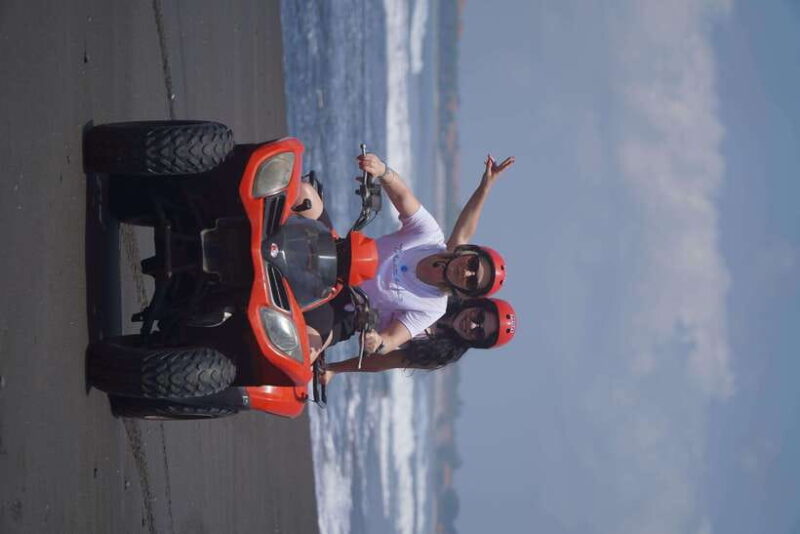 QUAD BIKE / ATV ON THE BEACH SINGLE - Key Points