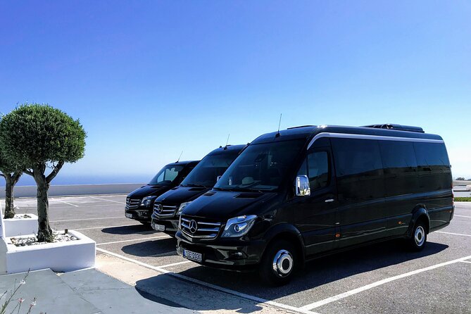 Santorini Airport-Port Private and Shared Rides - Key Points:
