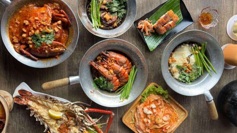 Singapore: Shrimp Prawn Seafood F&B Packages - Key Points