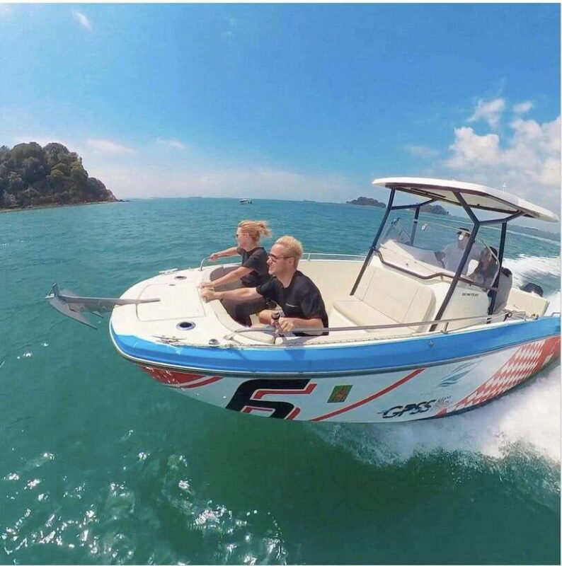 Singapore Southern Islands Thrill & Chill Speedboat Ride - Key Points