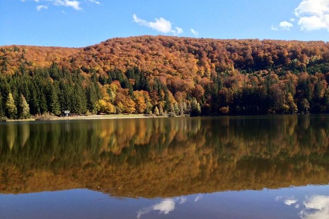 Small-group day trip to the unique volcanic lake in Eastern Europe - Key Points