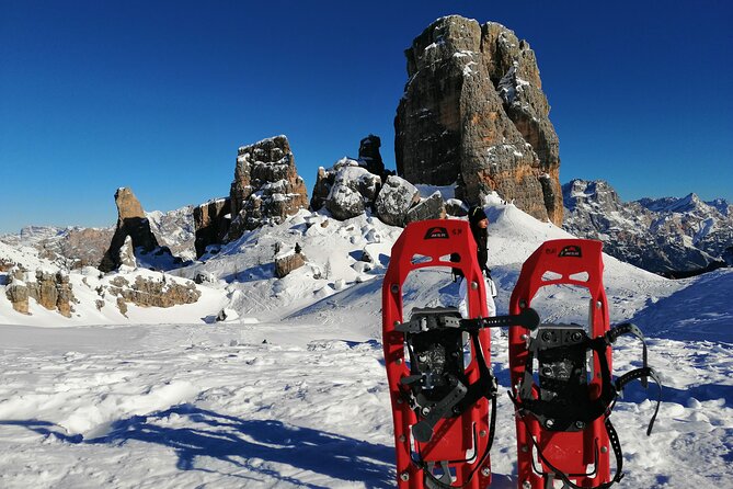 Snowshoe hike to the Cinque Torri - Key Points