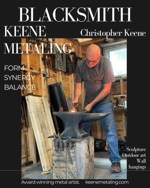 Tour of a working blacksmith shed in colonial town - Key Points