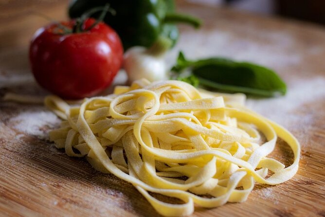 Traditional Pasta Cooking Class with Tiramisu small group - Key Points