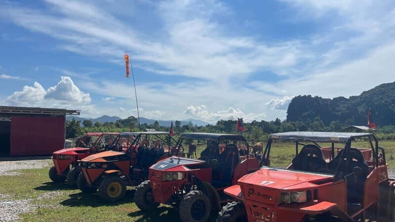 Vang Vieng: Hot Air Balloon and Go Kart Ride - Key Points