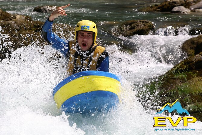 Whitewater swimming (Hydrospeed) on the Durance - Key Points