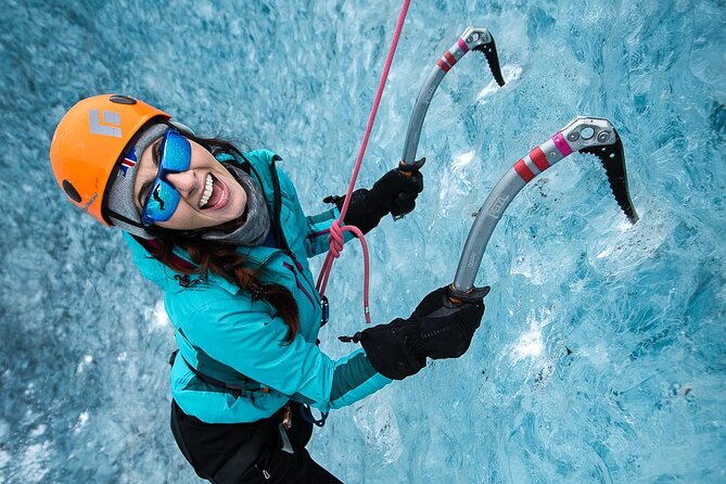 Winter Ice Cave + Climbing Private Photoshoot - 20 Shot Package - Key Points