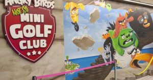 American Dream: Angry Birds Mini Golf Ticket