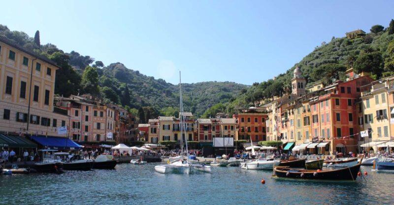 From Genoa: Boat Tour to Portofino with Free Time to Explore