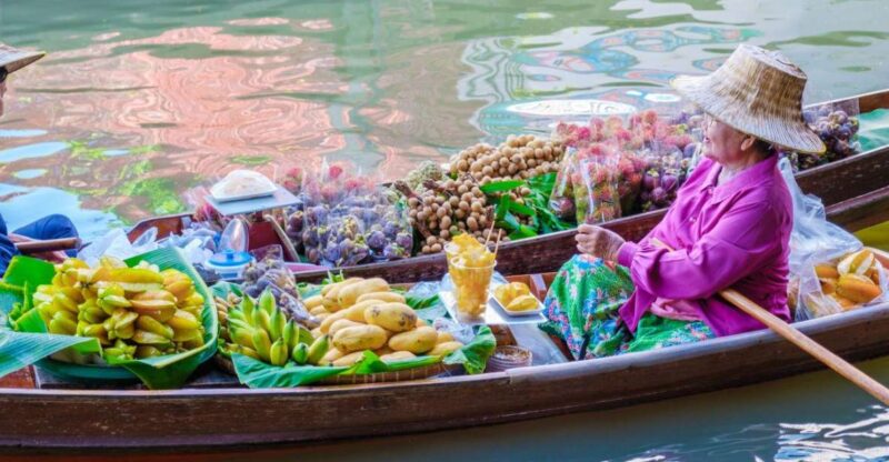 Bangkok : Damnoen Saduak & Train Market Car Excursion - The Marvel of Maeklong Railway Market