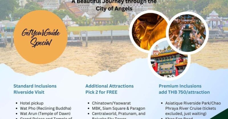 Bangkok Highlights Tour: City Temples and Beyond - Beyond the Temples: Customizable Additional Stops