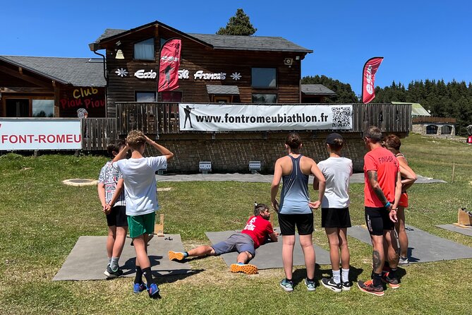 BIATHLON initiation - 1h15 - Accessible to all from 8 years old - Detailed Description of the Experience