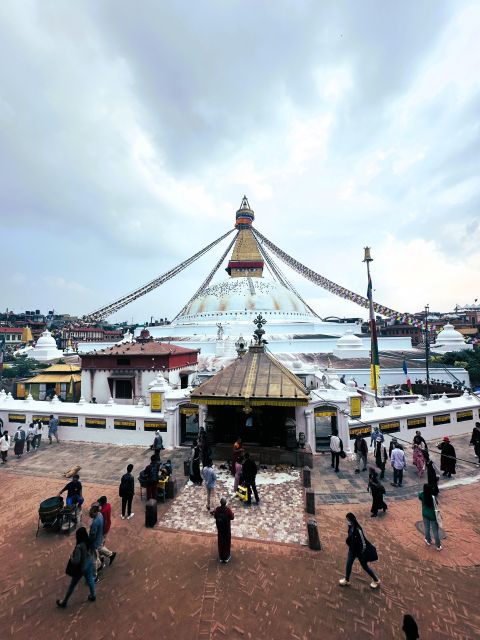 Buddhist Bliss: Kathmandu group Tour of Buddhist Stupas - Transportation and Group Size