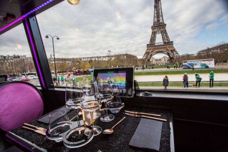 Champs Elysées Bus Toqué Lunch w/ a Glass of Champagne - What the Reviews Say