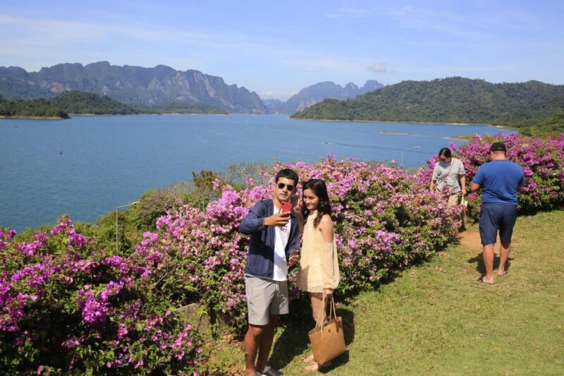 Cheow Larn Lake - Hiking - Cave Explore - Wildlife Safari - Scenic Stops and Photo Opportunities