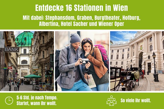 City game scavenger hunt Vienna - independent city tour I discovery tour - FAQ
