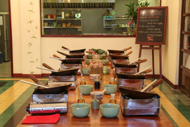 Cooking Class with Ben Thanh Market visit - The Cooking Experience