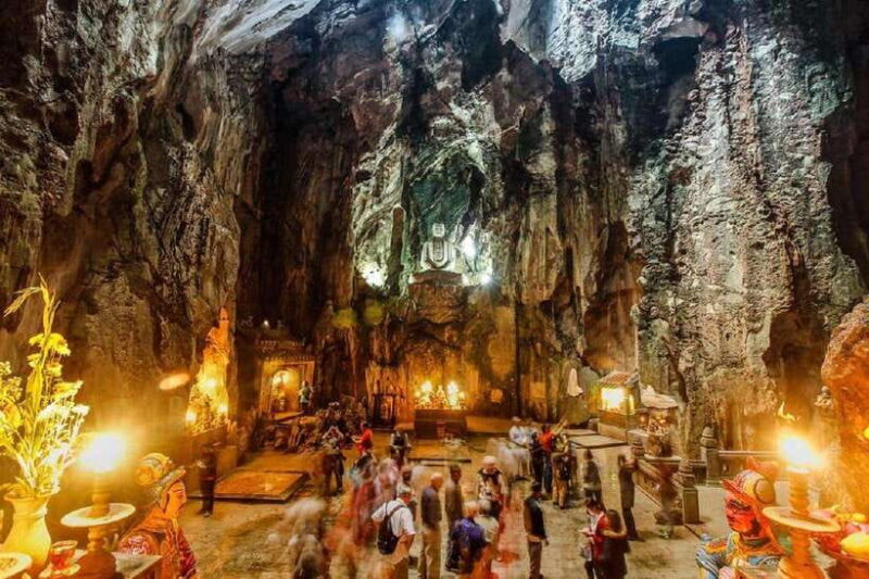 Da Nang: Marble Mountains, Am Phu Cave, and Linh Ung Pagoda - Visiting Am Phu Cave: Philosophy in Practice