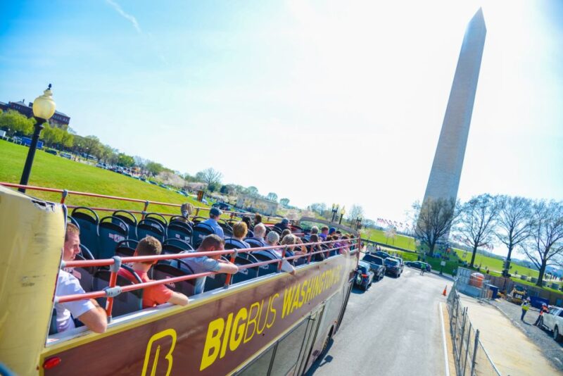 DC: Hop-on Hop-off Tour by Open-top Bus with 17 Stops - Navigating the Itinerary
