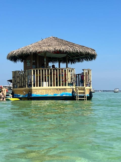 Destin: Crab Island Tiki Sandbar : Tailfins Tikis - Why This Tour Offers Good Value